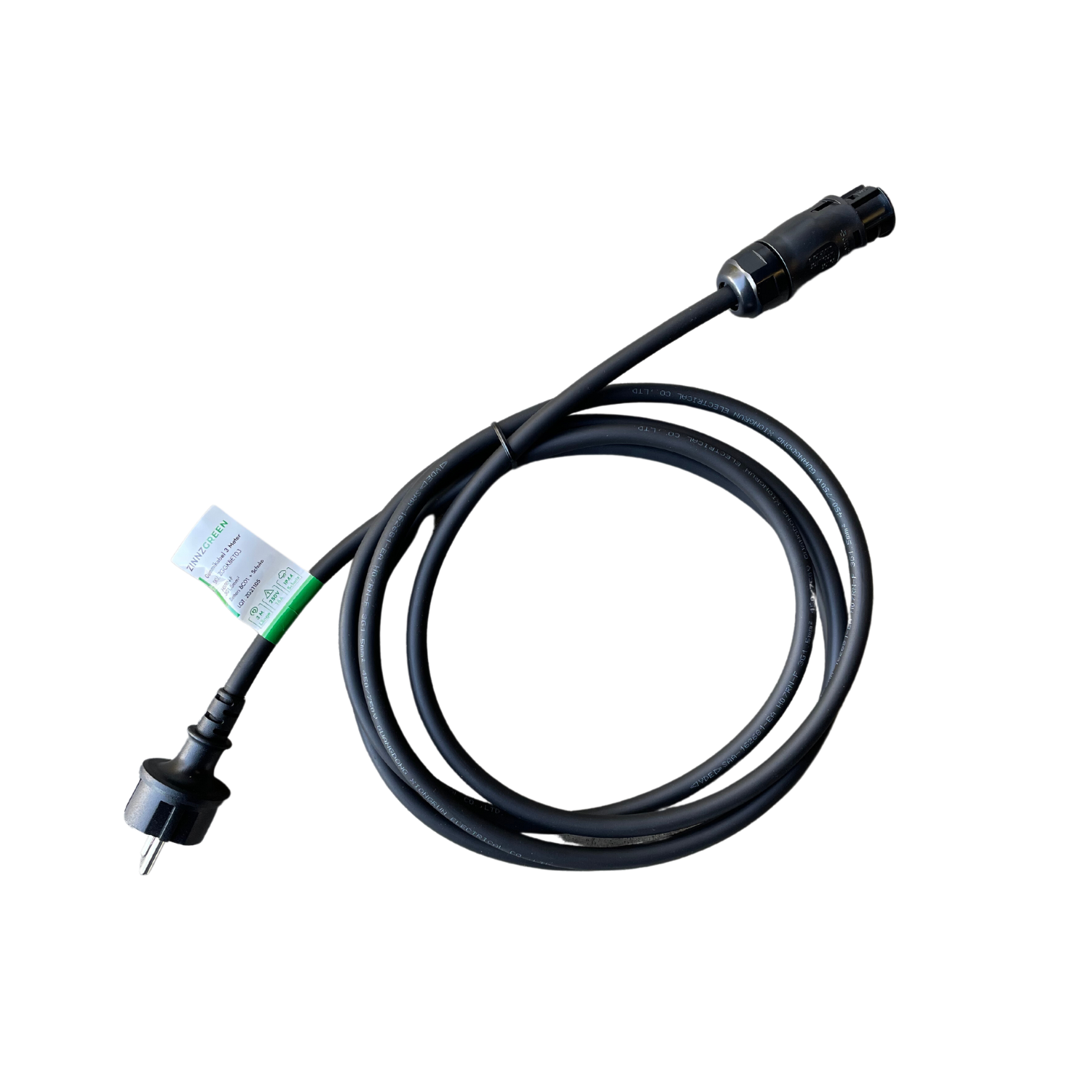 Anschlusskabel Betteri BC01 auf Schuko – ZINNZGREEN Shop